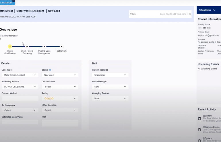Client Intake Process | How Law Ruler Streamlines Client Intake Forms