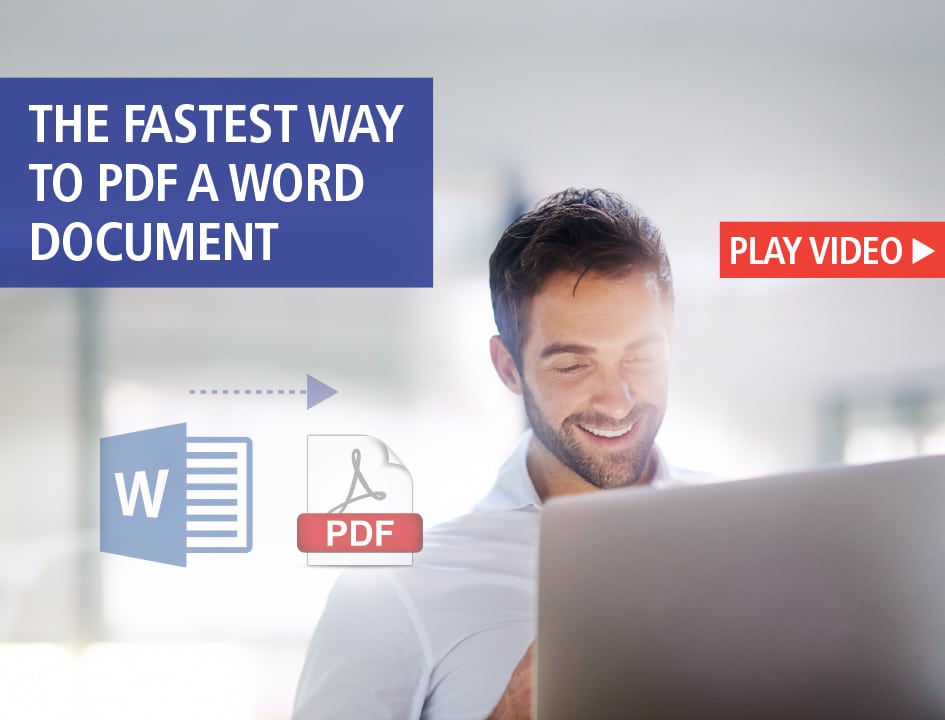 Fastest Way to PDF a Word Document - Attorney at Work Video