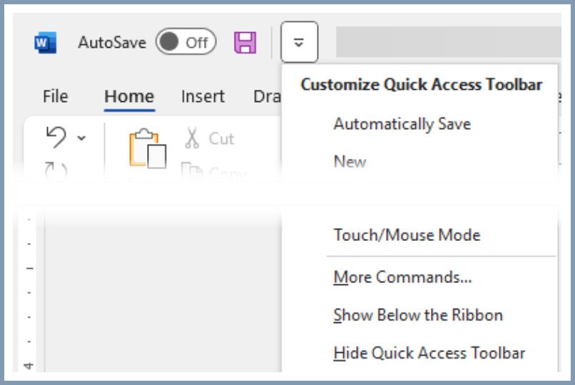Quick Access Toolbar | Mouse-Friendly Shortcut Keys for Lawyers