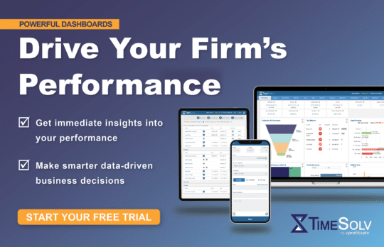 TimeSolv Dashboards | Drive Law Firm Business Performance