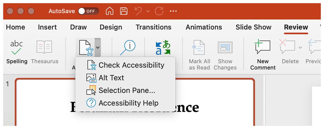 PowerPoint Tips | Creating Accessible, Persuasive Presentations