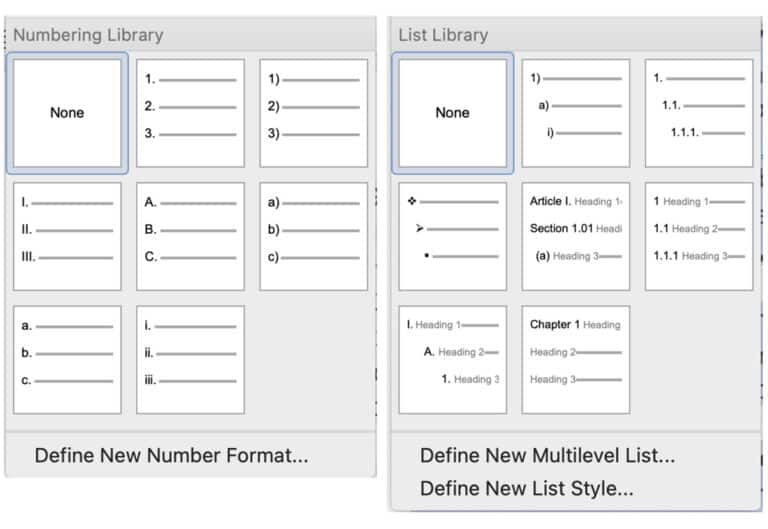 Paragraph Numbering In Word Getting Things Back On Track