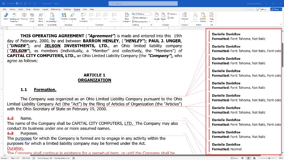 Compare Documents in Word | Quickly Redlining Legal Documents