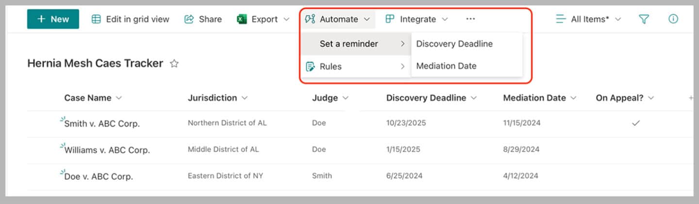Managing Large Case Dockets | 4 Tips - Attorney at Work