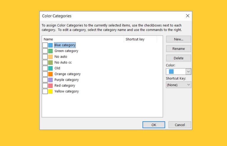 Take Control of Your Calendar With Outlook Categories